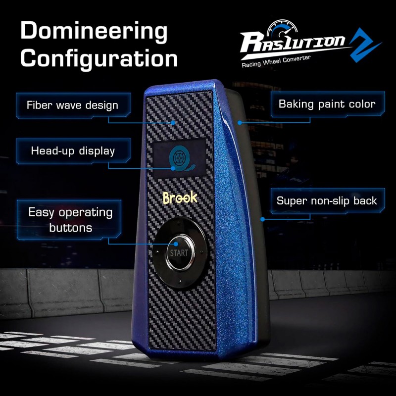 Brook Ras1ution 2 Racing Wheel Converter for PS5 / PS4 / PS3 / Nintendo Switch - Arcade Express