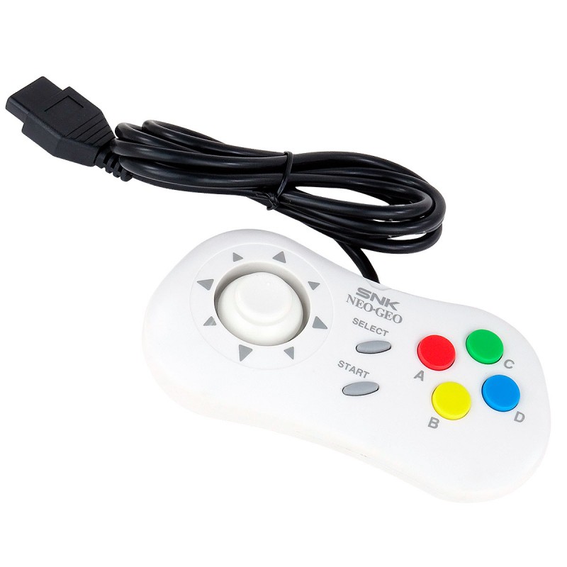 Mando Neo Geo SNK AES Blanco Conector DB15 Supergun - Arcade Express