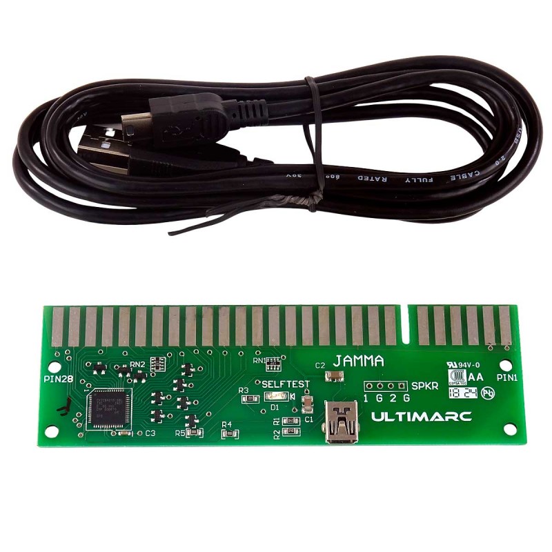 Ultimarc J-PAC-C Jamma zu PC Arcade Controls (nur Steuerung) - Arcade ...