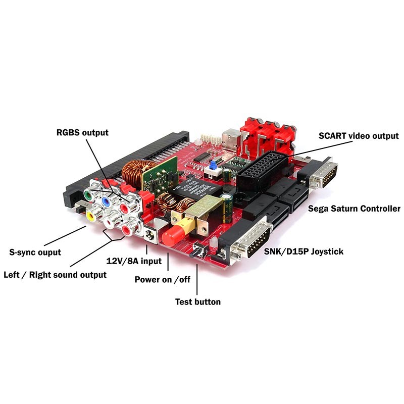ULTRA Supergun V2 Arcade Jamma Neo Geo CPS2 SNK - Arcade Express
