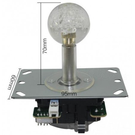 Illuminated LED Joystick 4 / 8 way - Arcade Express