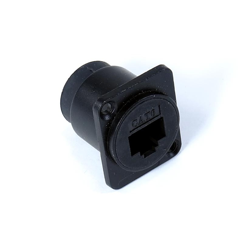 CAT6 Ethernet Network Panel Pass Through Socket Mount - Arcade Express