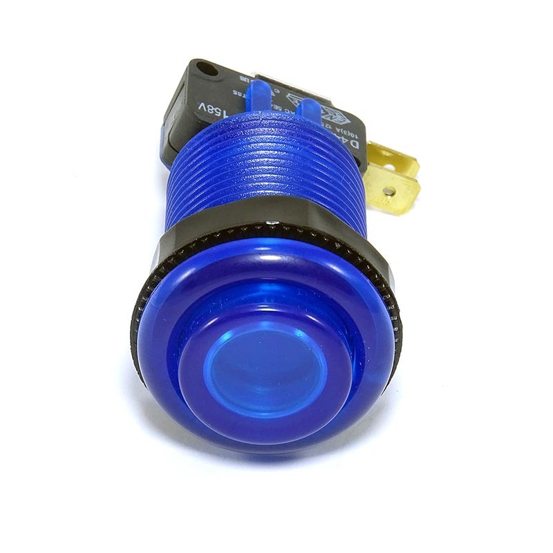 IL Translucent Concave Arcade Button PSL-L Industrias Lorenzo - Arcade ...