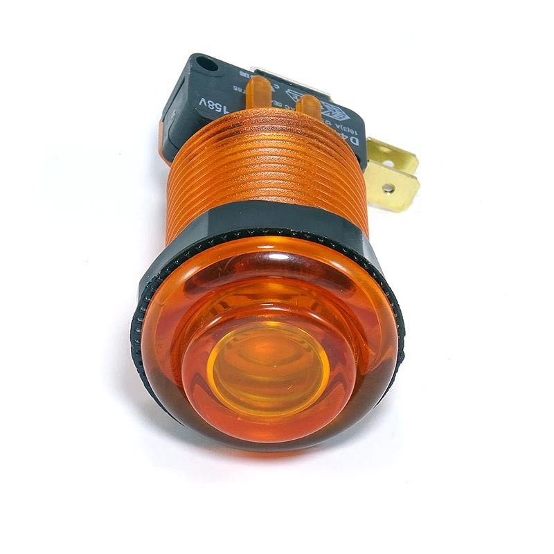 IL Translucent Concave Arcade Button PSL-L Industrias Lorenzo - Arcade ...