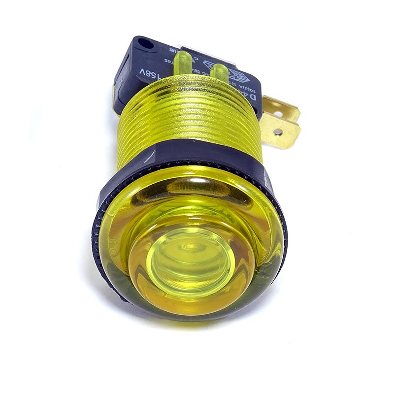 IL Translucent Concave Arcade Button PSL-L Industrias Lorenzo - Arcade ...