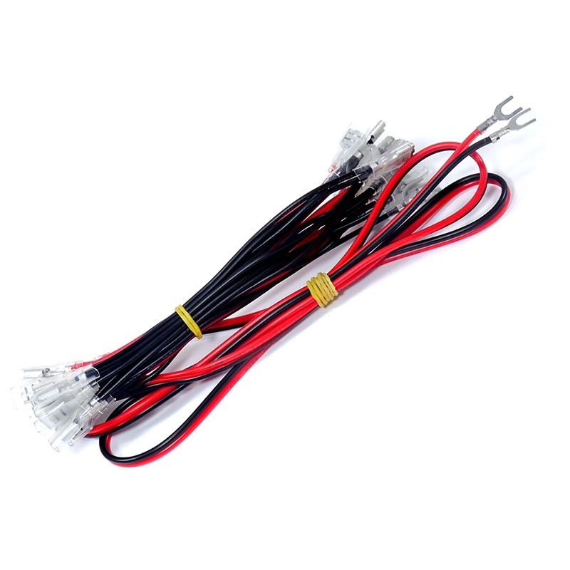 LED illuminated Cable Wiring buttons Molex / U terminal Connector ...