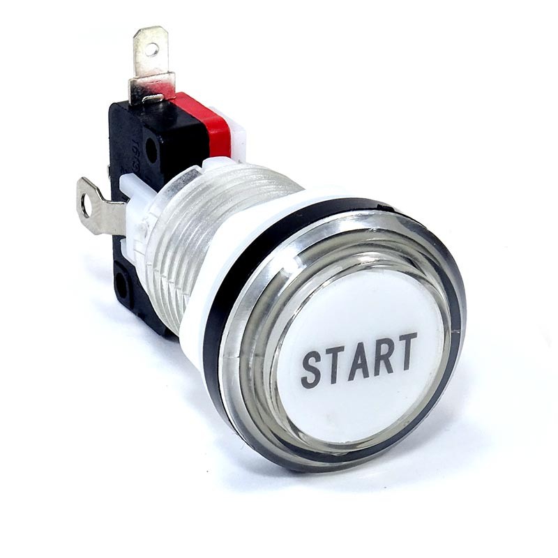 Beleuchteter LED - Start / Select / Pause / Exit / Coin Arcade button ...