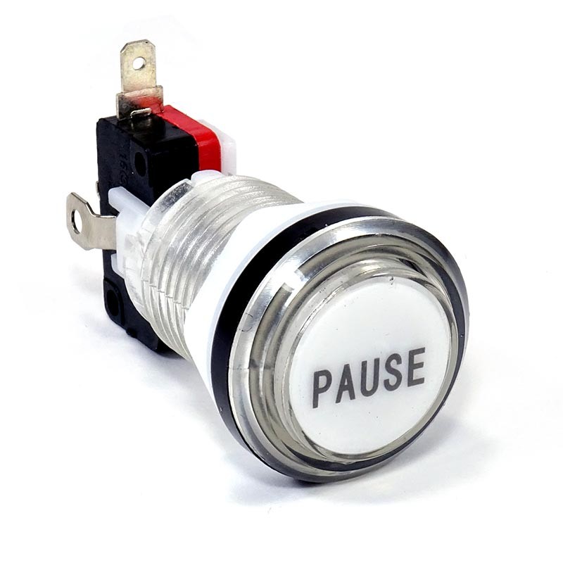 Start / Select / Pause / Exit / Coin illuminated LED Arcade Button ...