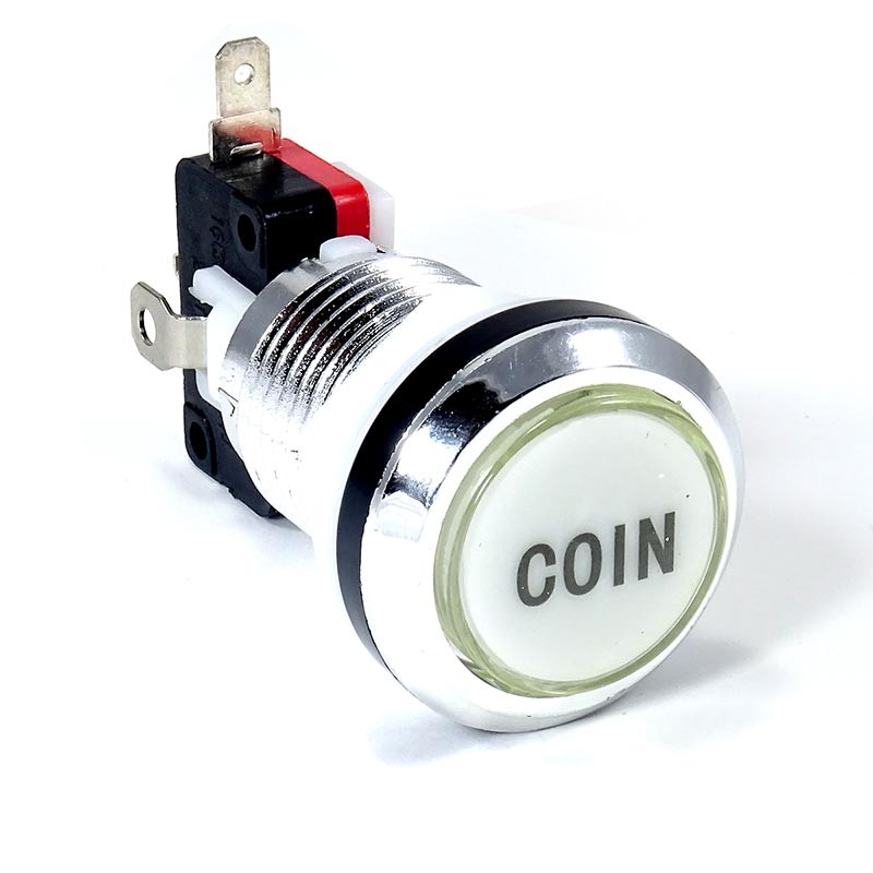Start Select Pause Exit Coin Illuminated Led Arcade Button
