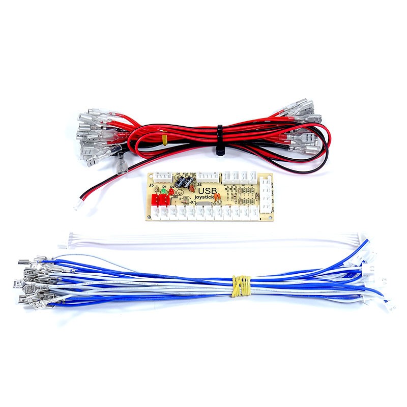 Zero Delay 1 Player Arcade USB Encoder - 5V LED version - Arcade Express