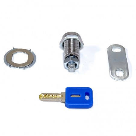 Cam Lock with Round Key 22mm Diameter 26mm long - Arcade Express