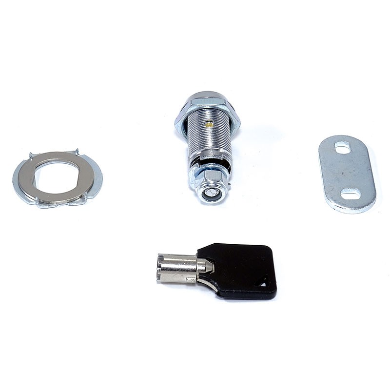 Cam Lock with Round Key 22mm in diameter 28mm long - Arcade Express