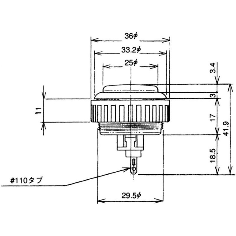 Sanwa OBSN-30 Screw In Japanese Arcade Button - Arcade Express