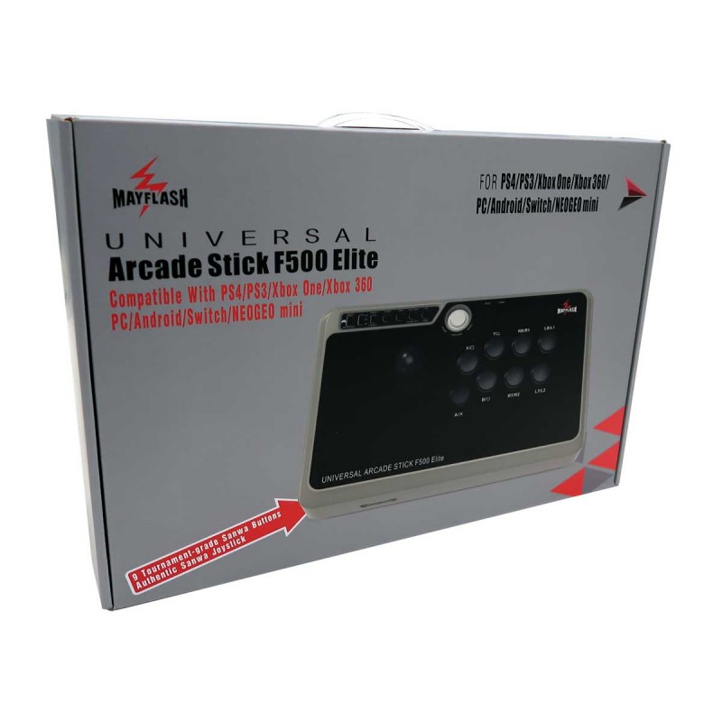Mayflash F500 Elite Arcade Stick Fightstick - Arcade Express