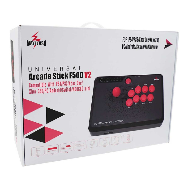 Mayflash Arcade Stick Controller F500 V2 - Arcade Express