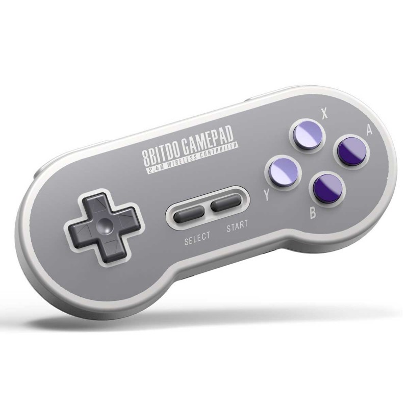 8Bitdo SN30 2.4G Wireless Mando Inalámbrico Nintendo SNES Classic PC Raspberry Pi - Arcade Express