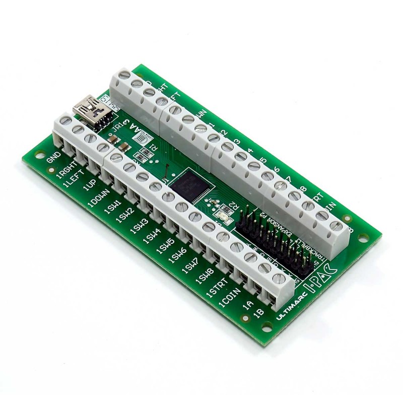 Ultimarc I-PAC2 USB Arcade encoder PC Raspberry Pi - Arcade Express