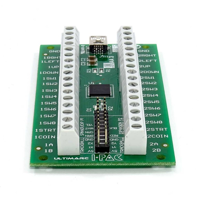 Ultimarc I-PAC2 USB Arcade encoder PC Raspberry Pi - Arcade Express