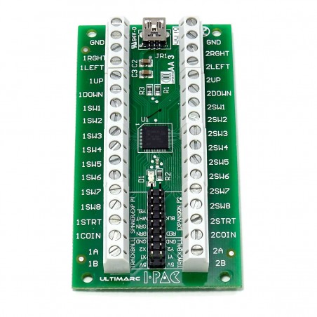 Ultimarc I-PAC2 USB Arcade encoder PC Raspberry Pi - Arcade Express