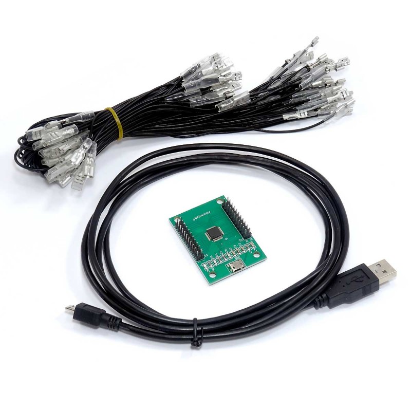 Arcade Interface Xin Mo 2 Spieler USB PC / PS3 / Raspberry - Arcade Express