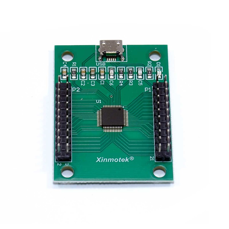 Arcade Interface Xin Mo 2 Spieler USB PC / PS3 / Raspberry - Arcade Express