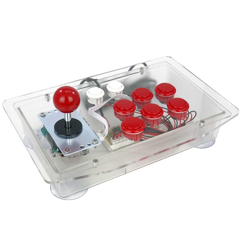 Sanwa / Seimitsu Mando Arcade Fight Stick Pro 8 botones - Arcade ...