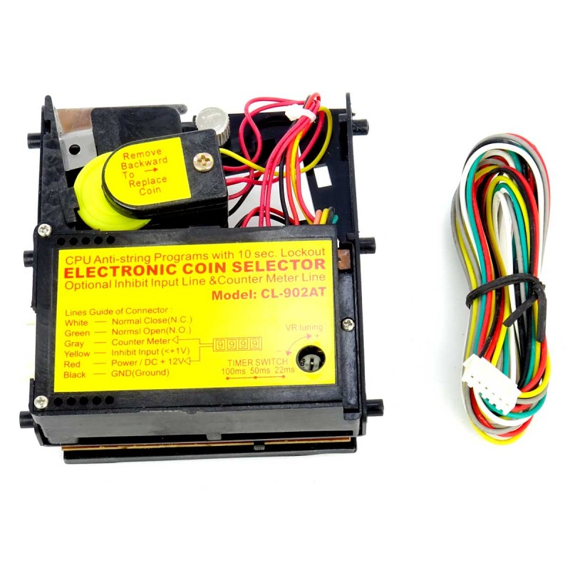 Universal Electronic Coin Selector CL-902AT - Arcade Express S.L.