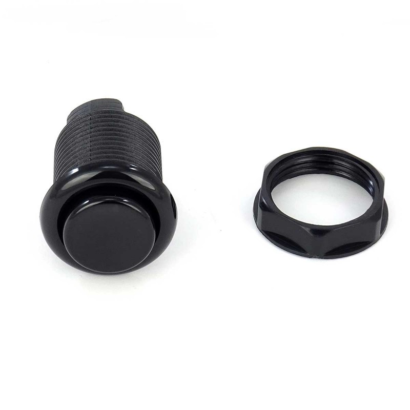 Gold Leaf Silent Short Arcade & Pinball Button - Arcade Express