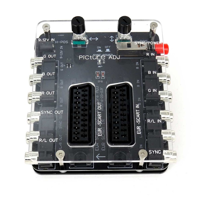 RGBs SCART Monitor Geometry Adjustment Adapter Horizontal - Vertical ...