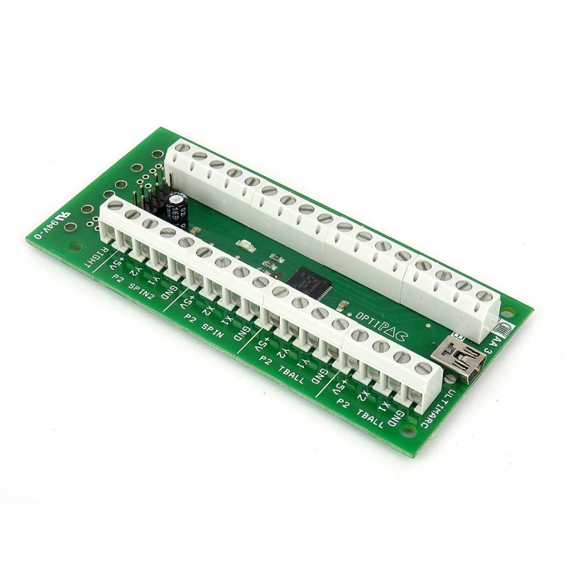 Opti-PAC Interfaccia Arcade USB PC Raspberry Pi Ultimarc - Arcade Express