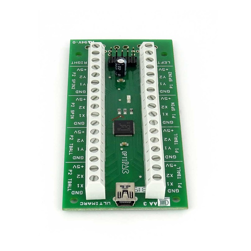 Opti-PAC Interfaz Arcade USB PC Raspberry Pi Ultimarc - Arcade Express