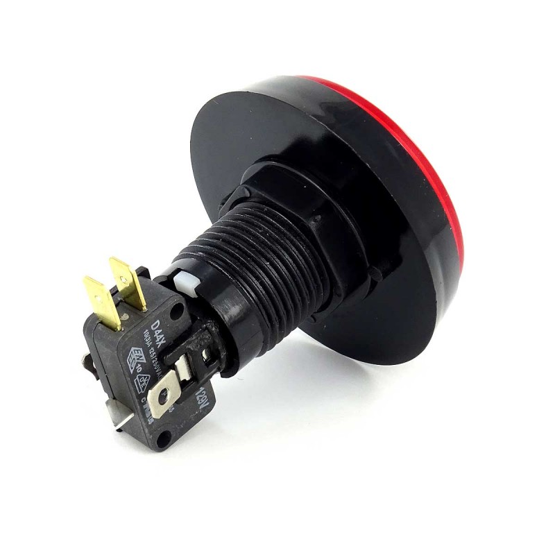 "Launch Ball" Iluminated LED Pinball Button - Arcade Express