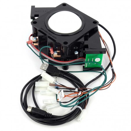 3" Suzo Happ White Arcade Trackball PS2 / USB - Arcade Express