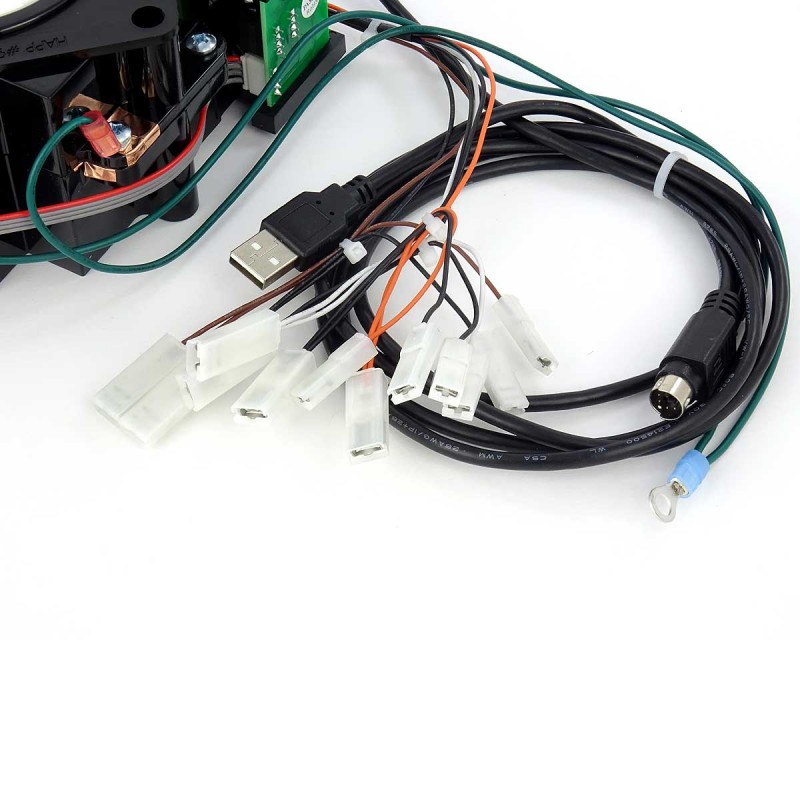 3" Suzo Happ White Arcade Trackball PS2 / USB - Arcade Express