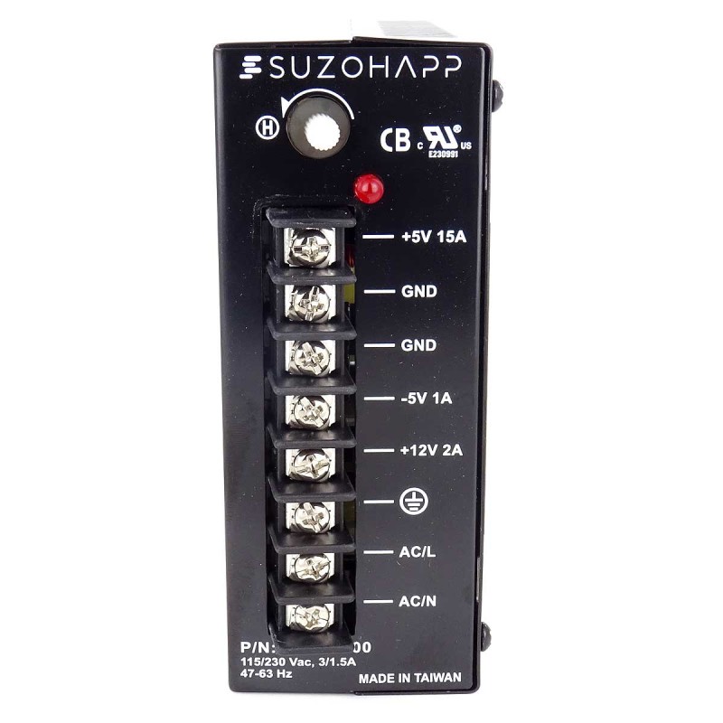 Suzo Happ Arcade Switching Power Supply 110W -5V / 5V / 12V - 15A ...