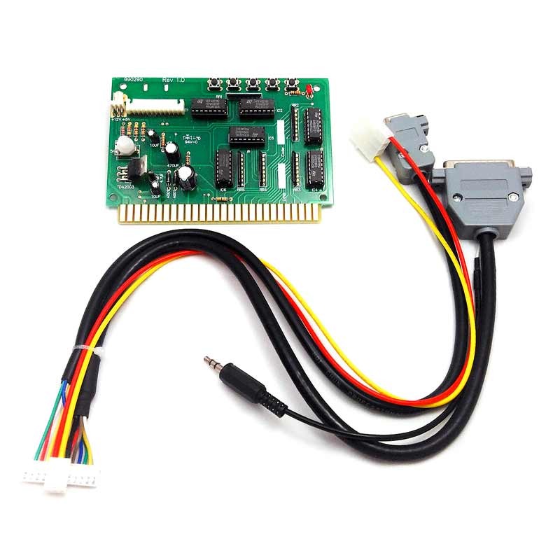 Tarjeta Pc2jamma VGA Pc to Jamma PCB Convertidor de Video - Arcade Express