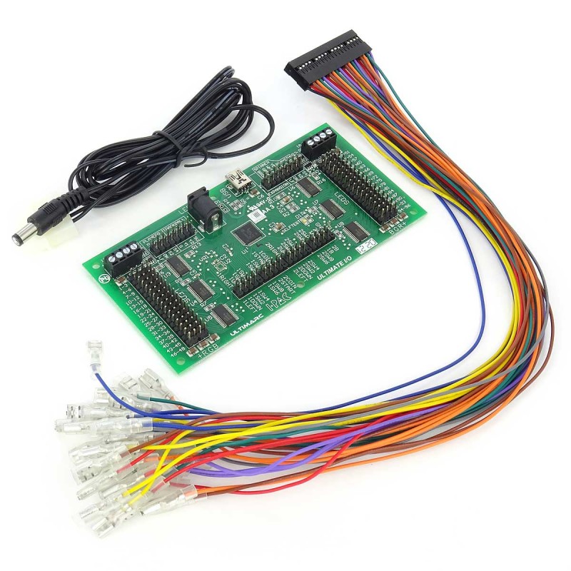 I-PAC Ultimate I/O Interfaz Arcade USB PC Raspberry Pi Ultimarc ...