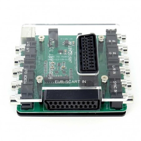 RGBS / SCART to YCBCR / YPBPR / S-Video converter adapter - Arcade Express