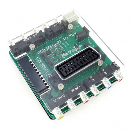 RGBS / SCART to YCBCR / YPBPR / S-Video converter adapter - Arcade Express