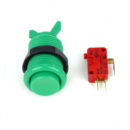 Suzo Happ Competition Concave Arcade Button - Arcade Express