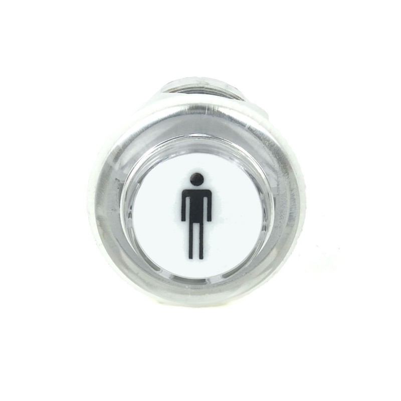 1 & 2 Player Iluminated White LED Translucent Microswitch Built-in ...