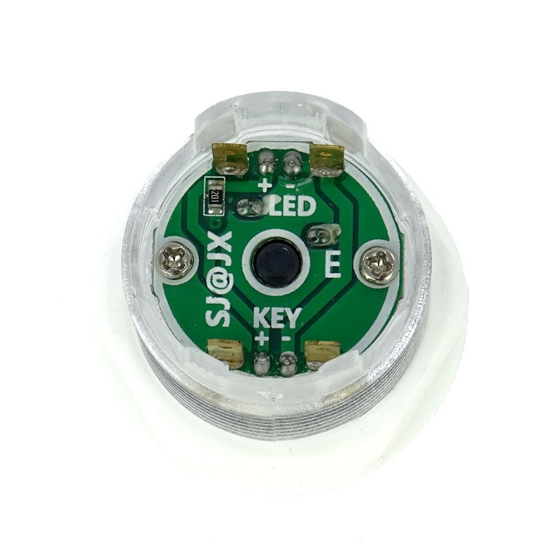 1 & 2 Player Iluminated White LED Translucent Microswitch Built-in ...