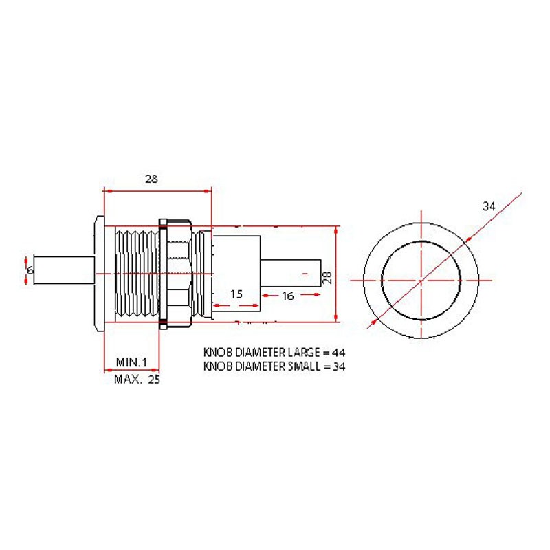 Ultimarc SpinTrak Rotary Arcade USB Spinner - Arcade Express