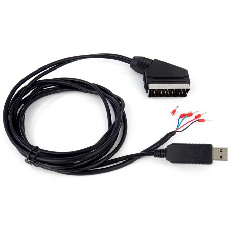 Cable Arcade RGB a SCART 15Khz USB - Arcade Express