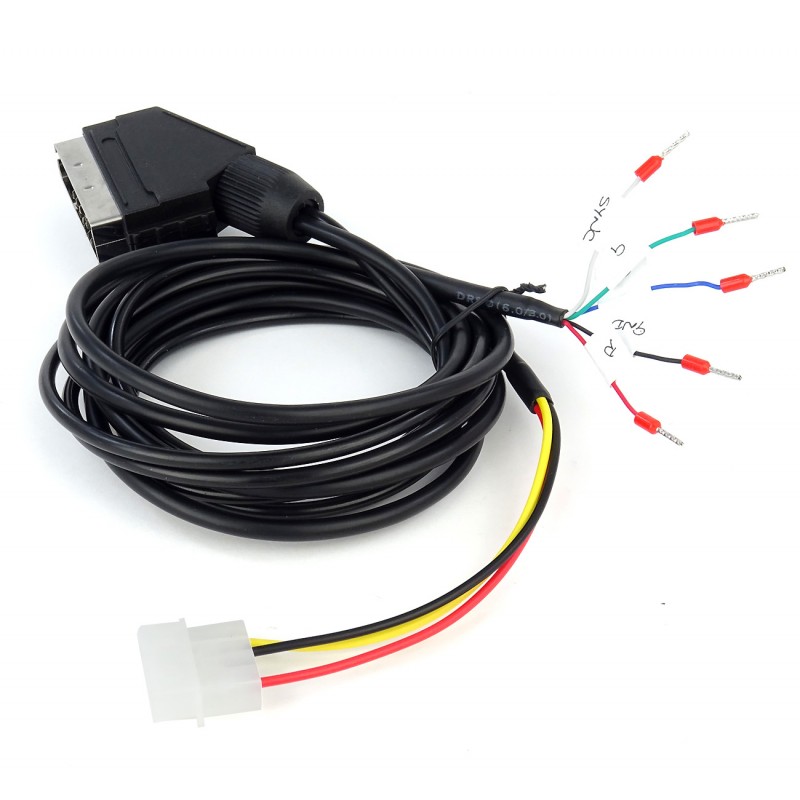 Cable Arcade RGB a SCART Euroconector 15Khz ArcadeVGA - Arcade Express