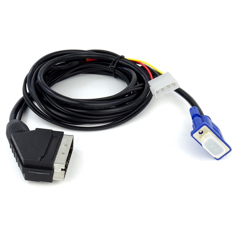 Cavo ArcadeVGA da Vga a RGB Scart 15.7khz Euroconnector - Arcade Express