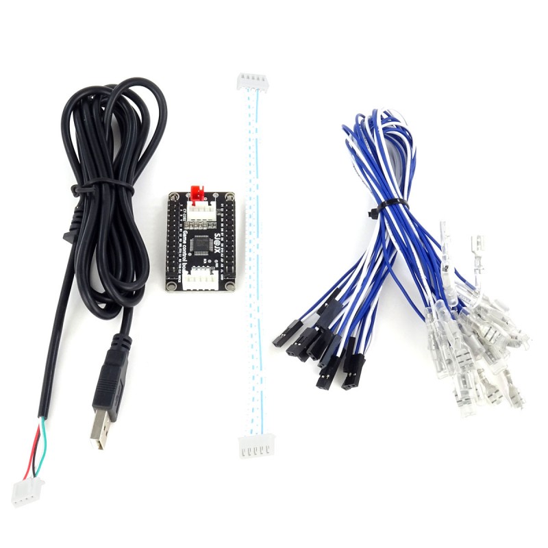 SJ@JX 1 Player Arcade USB Encoder / Nintendo Switch / PC / PS3 ...