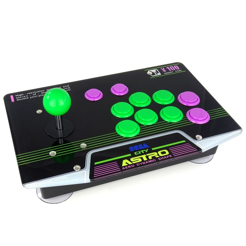 Sanwa SEGA Astro City Fightstick Pro Arcade Stick 10 buttons - Arcade ...