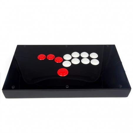 Black-Cat Arcade FightStick Sanwa Hitbox PC / Raspberry Pi / Android ...