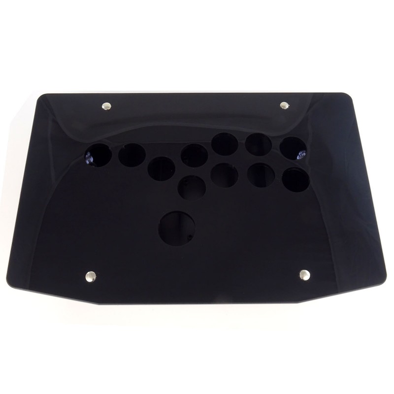 Base Mando Arcade Hitbox Negro 12 botones - Arcade Express